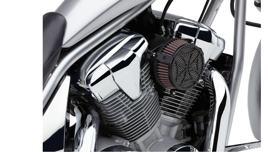 COBRA Air Cleaner Kit - Black for Honda VT750C Shadow Aero & Phantom ...